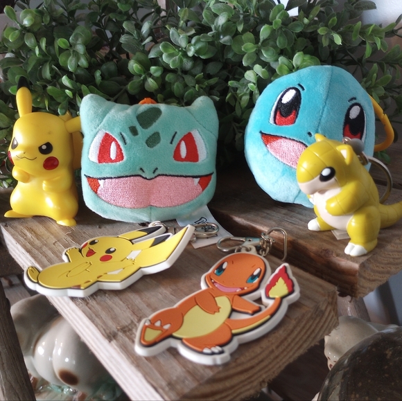 Pokemon | Accessories | Pokemon Collector Edition Keychain Lot Plush ...
